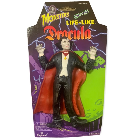 Vintage | Toys | Monsters Vtg Dracula Life Like Stretchable Toy | Poshmark